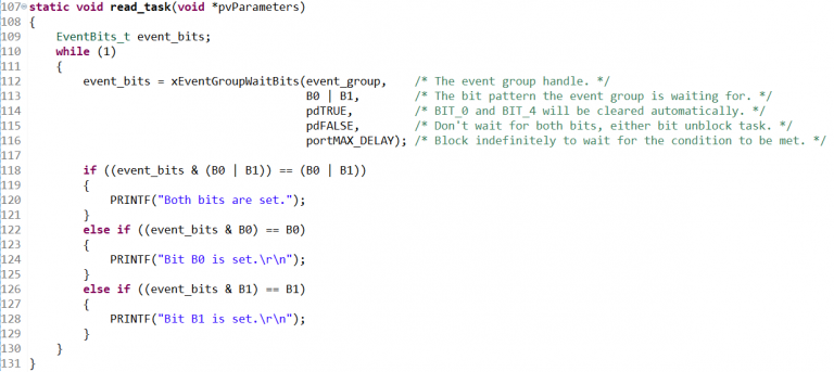 FreeRTOSサンプルコード(5) - IoT MCUのHappyTech