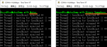 Azure RTOS習得(5)：Mutexとセマフォ - IoT MCUのHappyTech