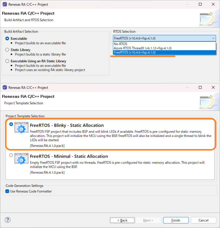 FreeRTOSテンプレート アーカイブ - IoT MCUのHappyTech